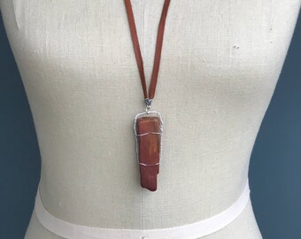 Wire wrapped pendant | Etsy