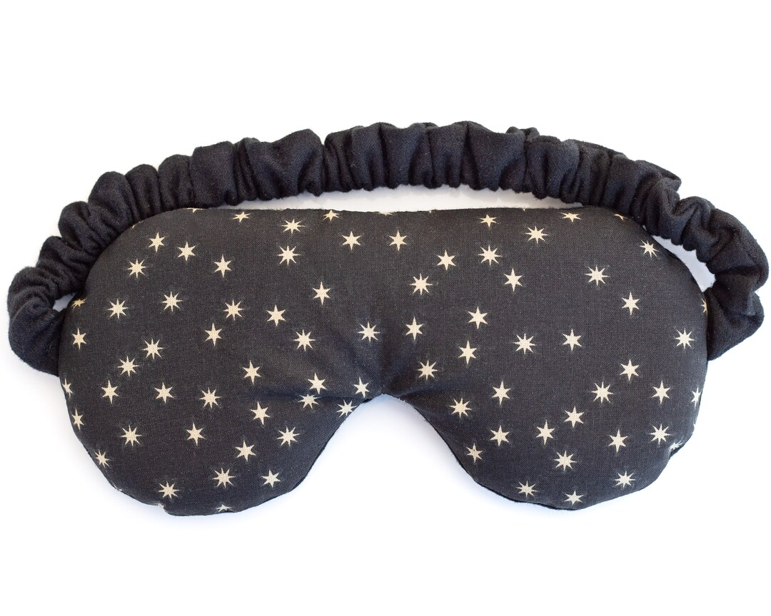 Weighted Flax Seed Eye Mask or Eye Pillow With Lavender Essential Oil ...