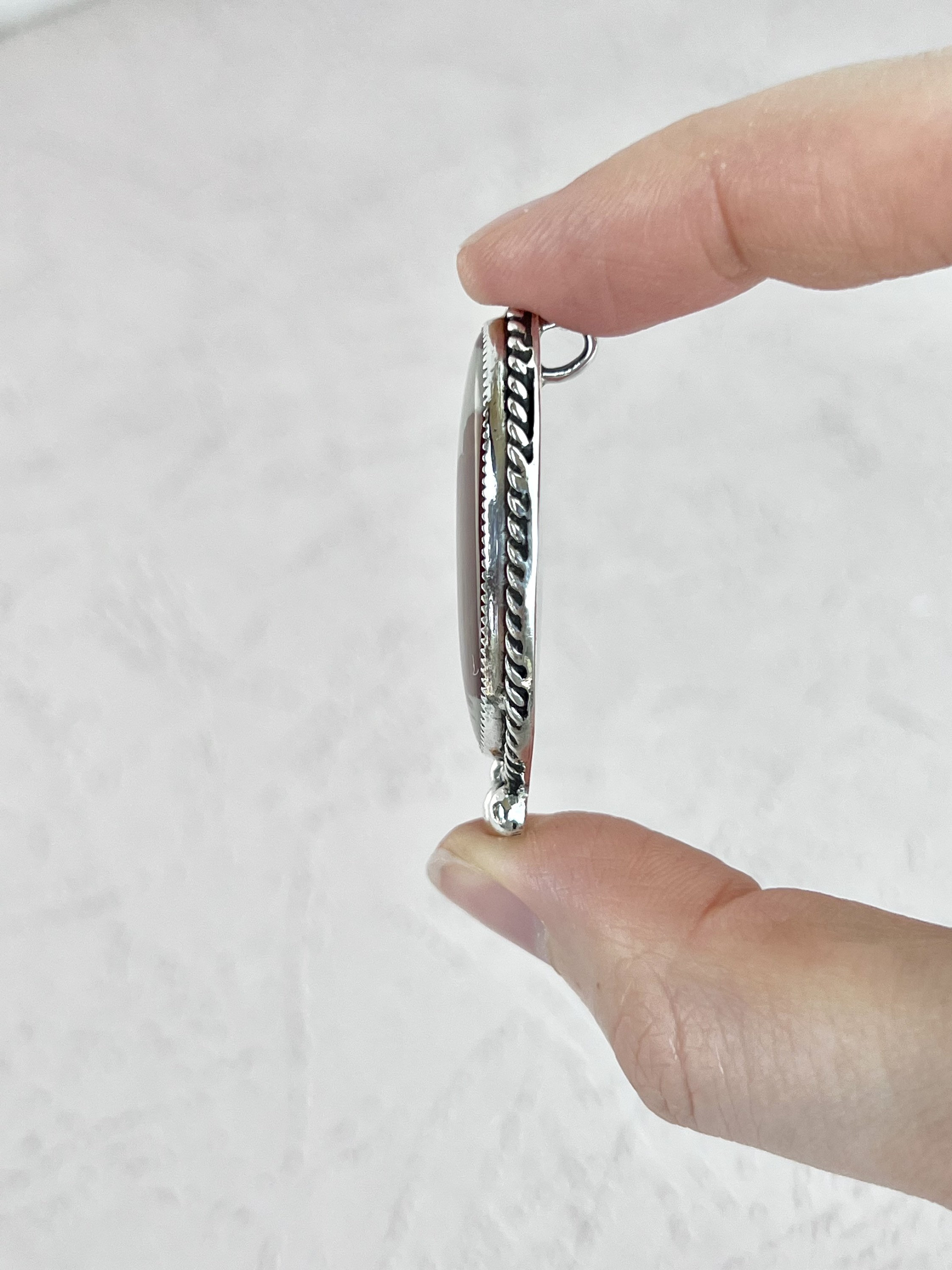 Navajo Sam Signed Native American Sterling Silver Large - Etsy