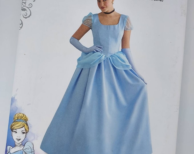 Simplicity Pattern 8491 Sz 6-12 Disney Princess Cinderella Dress ...