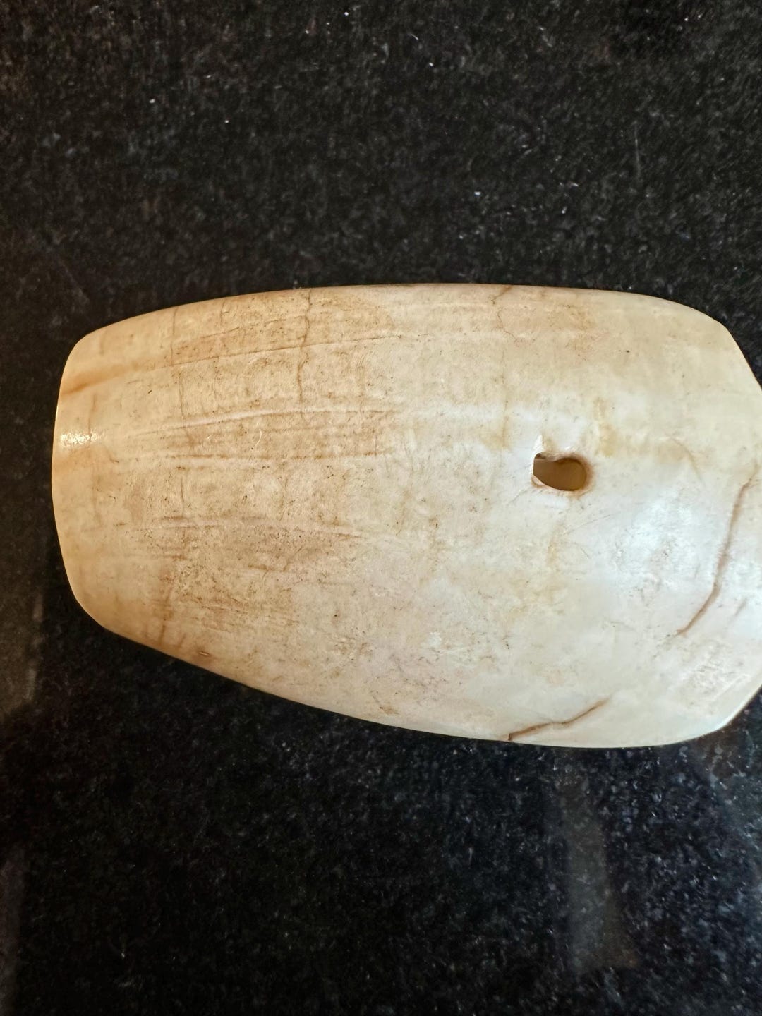 Large Bead Made From a Shell. hippo Tooth. West Africa. African Trade ...