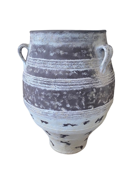 Monumental Mediterranean Antique pithari Pottery Amphora - Etsy