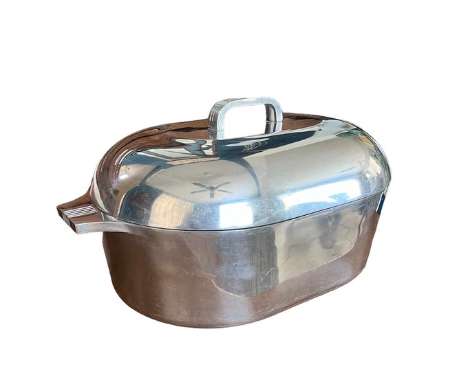 Magnalite Roaster 10 Quart Dutch Oven 15” Pan With Lid. Great Condition ...