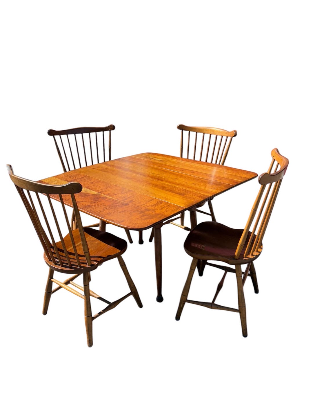 Mid Century Leopold Stickley Table Cherry Dropleaf Farmhouse Dining ...