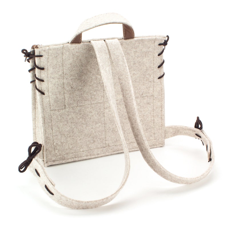 Backpack Women Backpack for Women Felt Backpack | Etsy