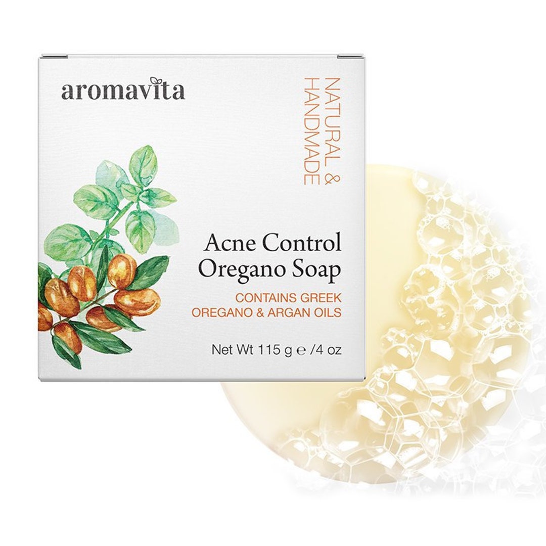 Acne Control Soap – All-natural Soap Bar With Oregano & Argan Oils for ...