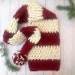 Crochet Striped Stocking Hat Pattern, Super Bulky Night Cap (PDF ...