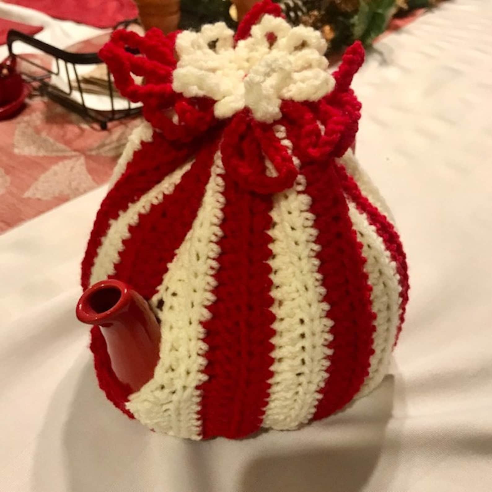 Christmas Tea Cozy Crochet Pattern (PDF Pattern) - Etsy