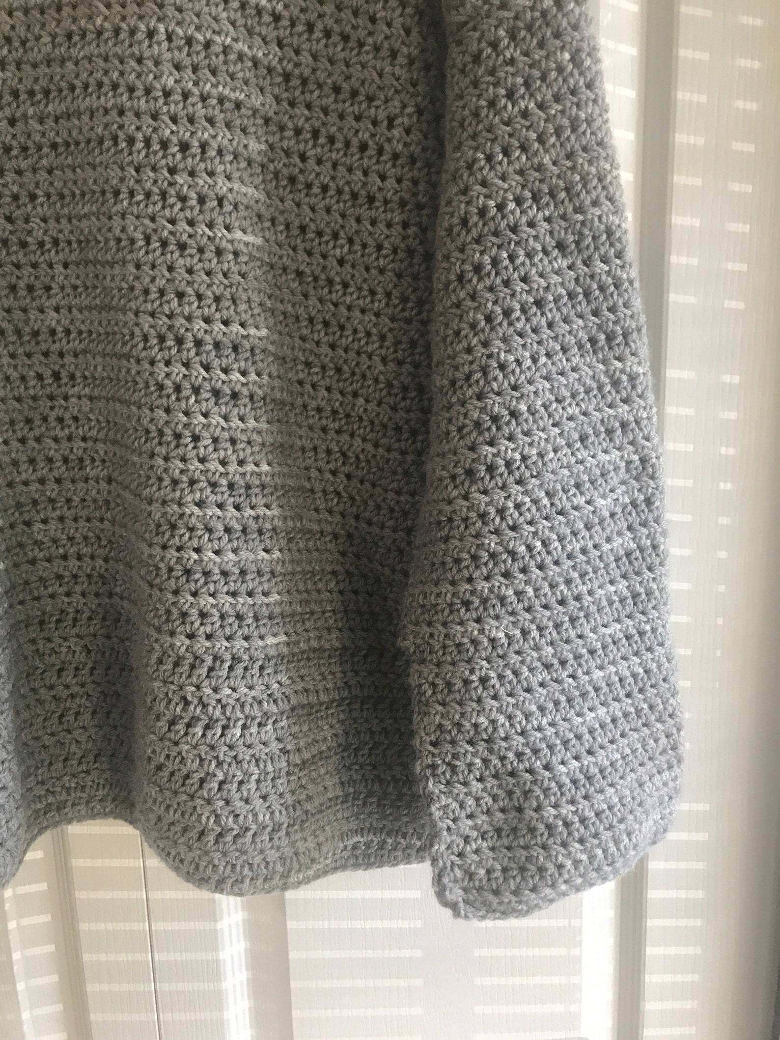 Crochet Pattern, Super Simple Sweater, Crochet Sweater Pattern ...