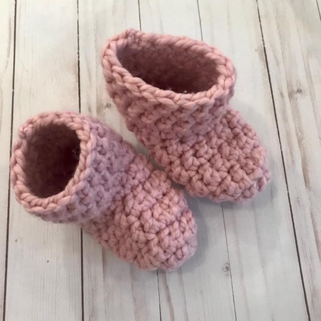 Kids Crochet Slippers Pattern, 4 Sizes of Kids Slipper Socks Pattern ...