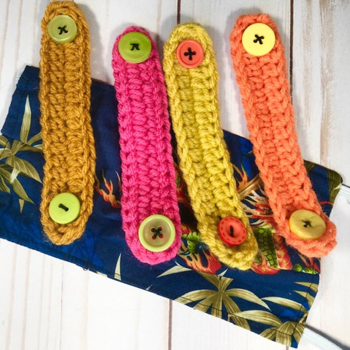 Crochet Ear Saver Pattern Ear Protector Crochet Pattern - Etsy Canada