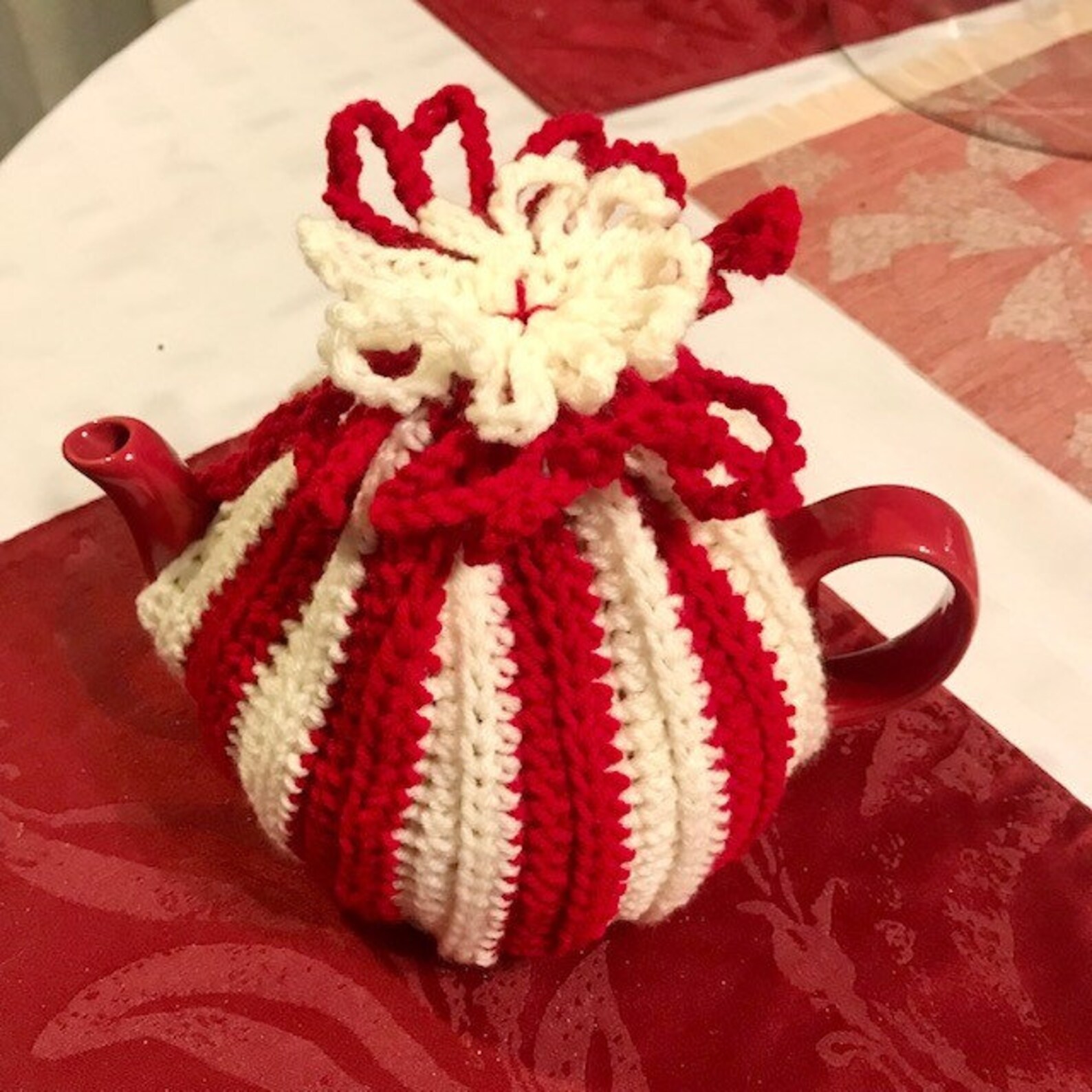 Christmas Tea Cozy Crochet Pattern (PDF Pattern) - Etsy