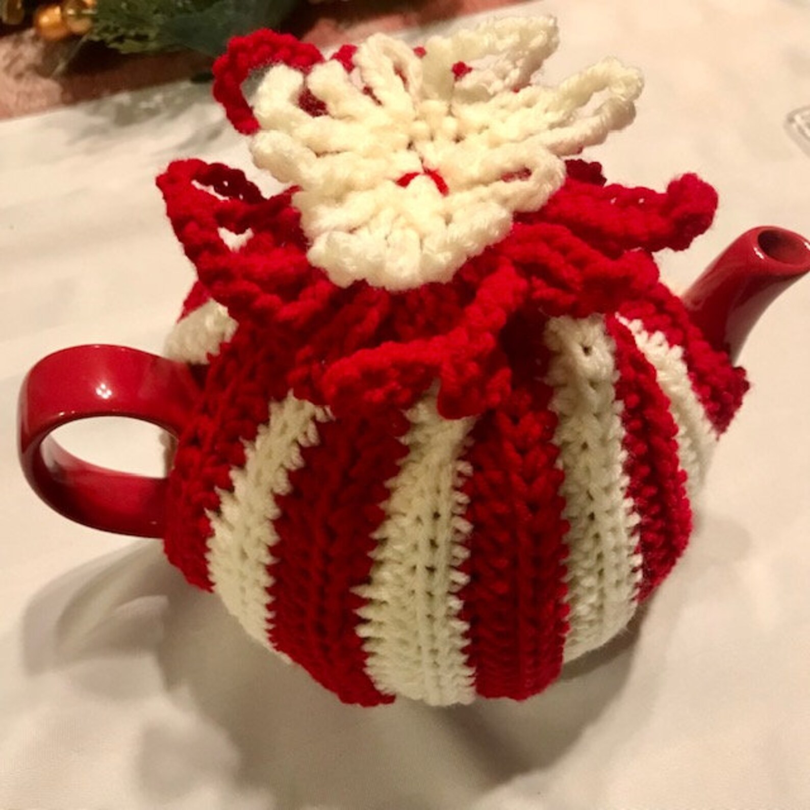 Christmas Tea Cozy Crochet Pattern (PDF Pattern) - Etsy