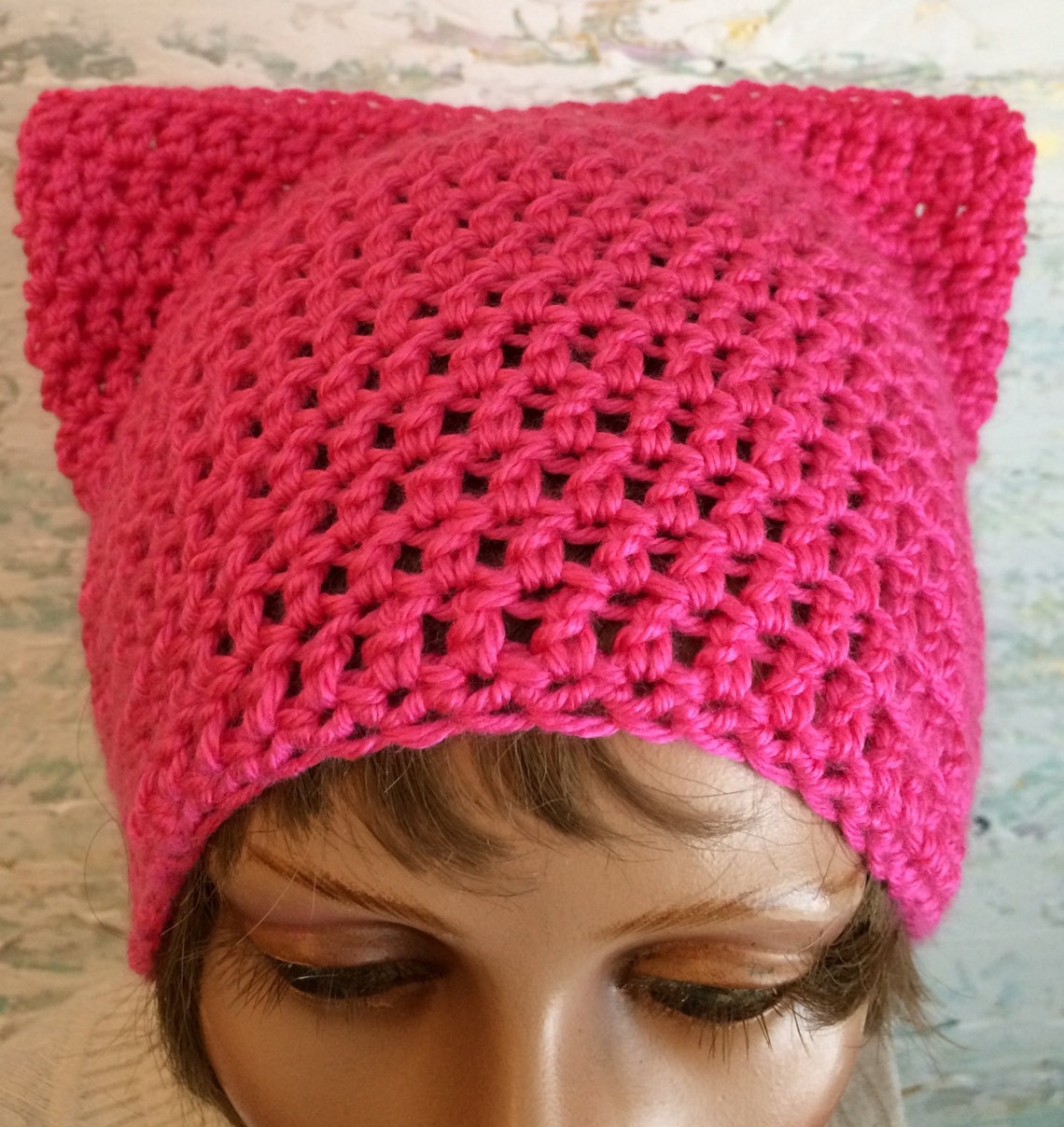Pussy Cat Hat Crochet Pattern Pussy Hat Pattern Pdf Download Etsy Canada
