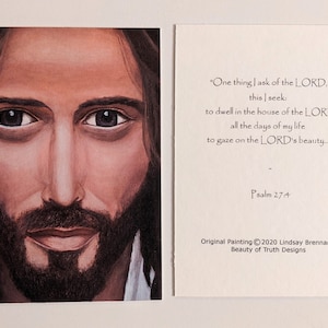 Holy Face Prayer Card - Etsy