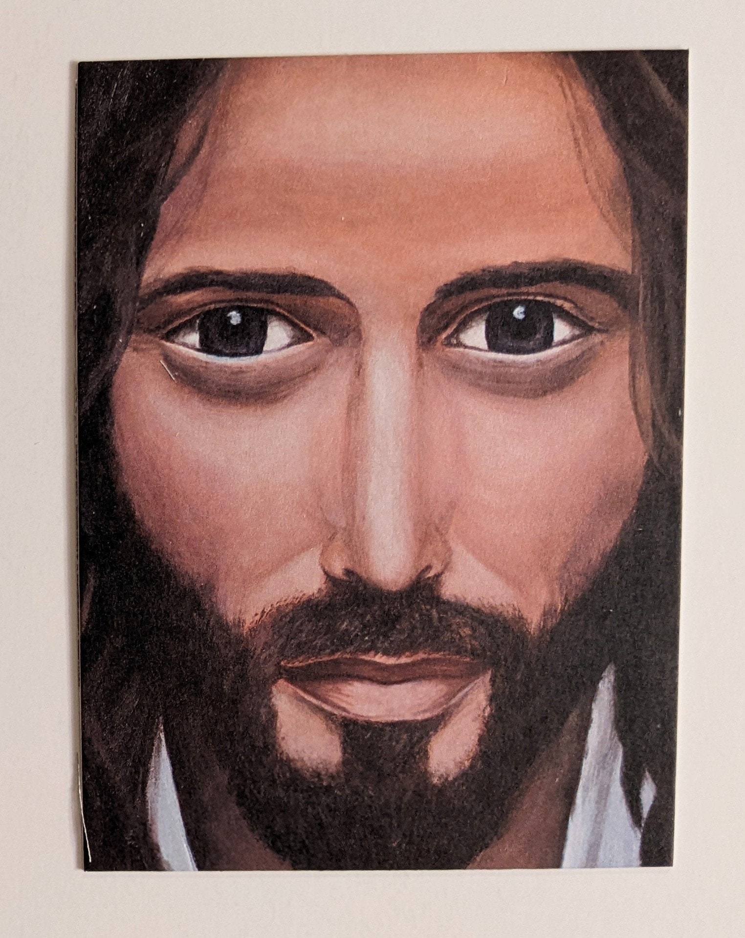 Holy Face Prayer Card - Etsy