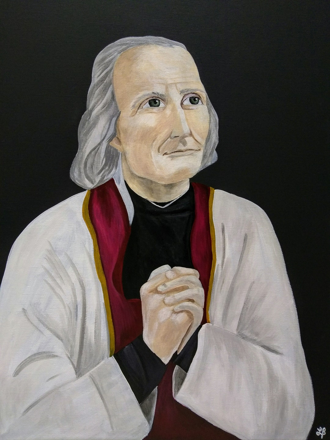 St. John Vianney Print - Etsy