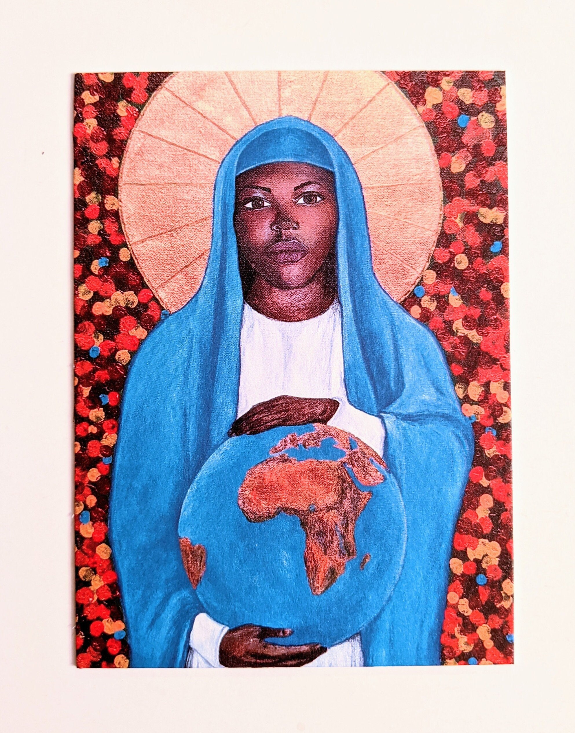 Our Lady of Kibeho Prayer Card - Etsy