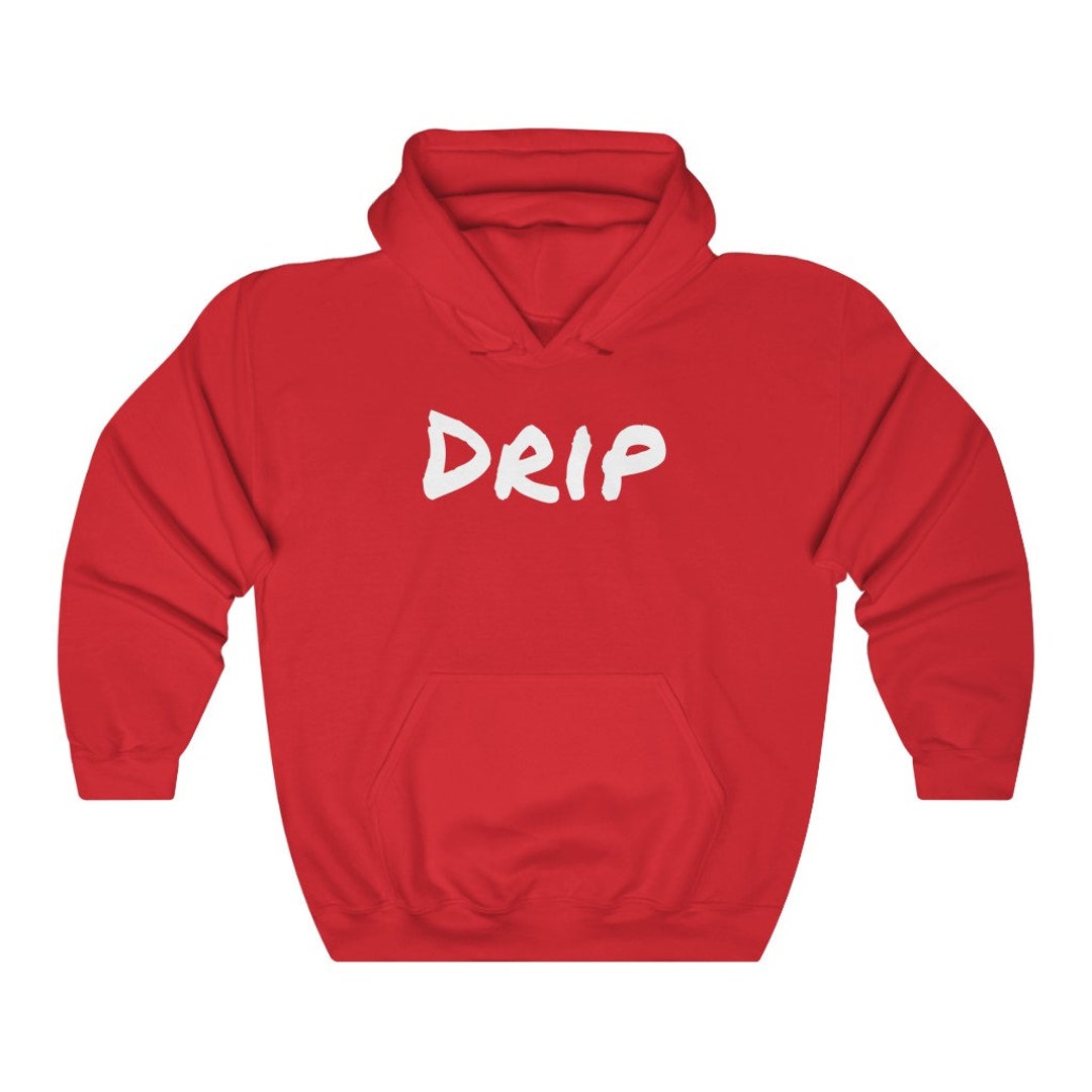 Red/white DRIP, Gen Z Slang, Great Gift, Teen, Swag Unisex Heavy Blend ...