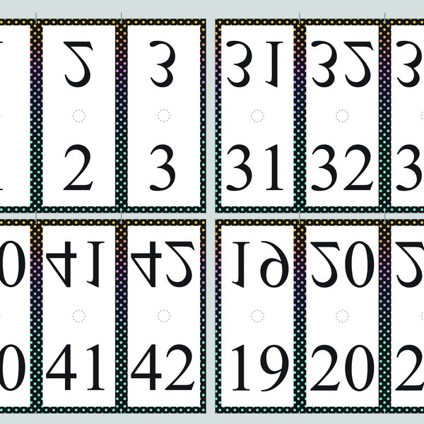 Numbers - Etsy