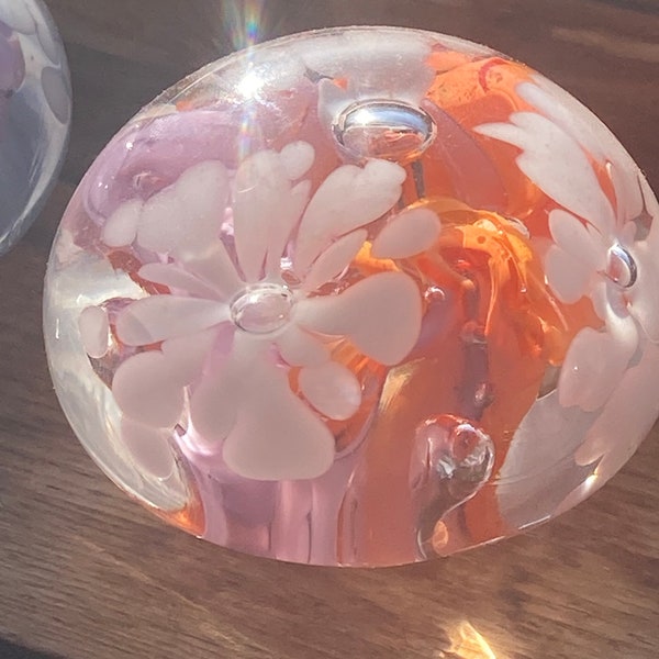 Glass Paperweight - Etsy