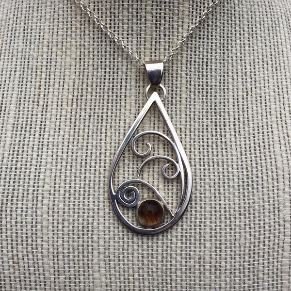 Sterling Silver Wire Wrapped Rectangle Lapis Lazuli and Moonstone Beads ...