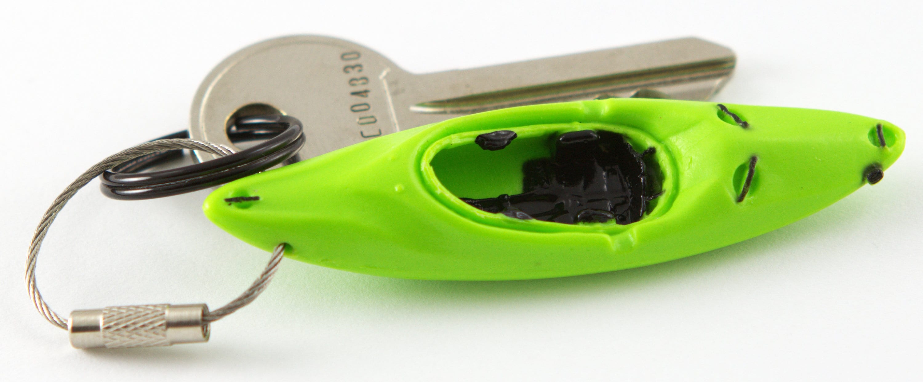 White Water Recreational Kayak Key Chain KEYAK - Etsy