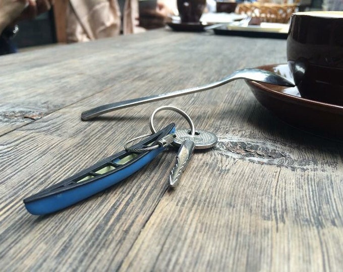 Canoe SUP Paddle Enamel Keyring Key Chain - Etsy