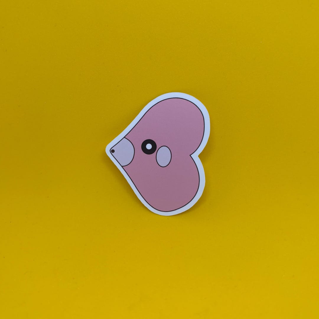 Pokemon Luvdisc Sticker - Etsy