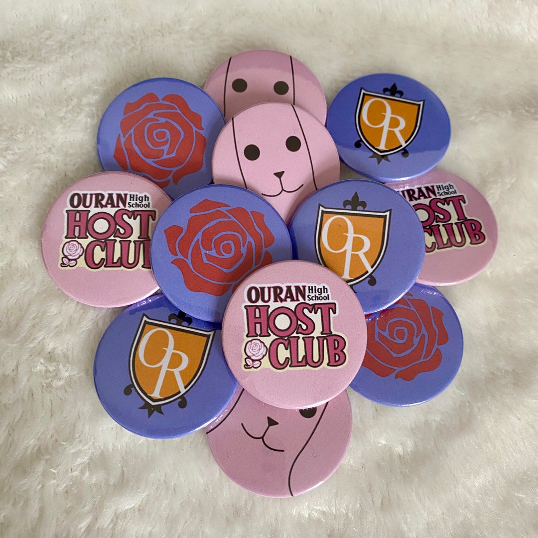 Ouran High School Host Club Badges 38mm - Etsy