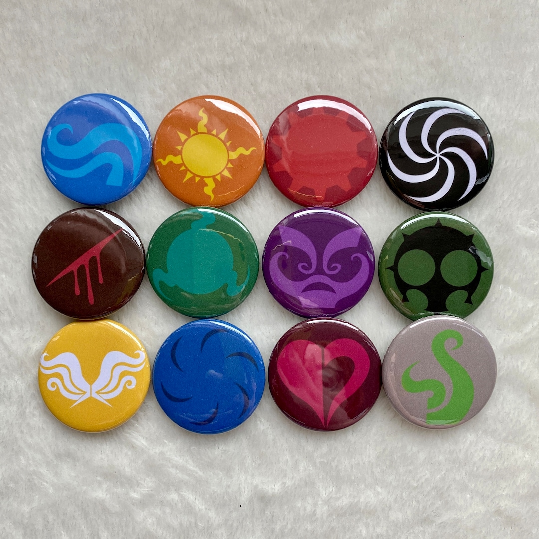 God Tier Aspect Button Badges 38mm - Etsy