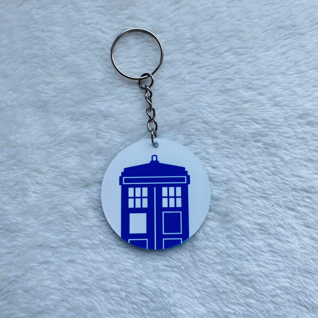 Tardis Doctor Who Keyring - Etsy