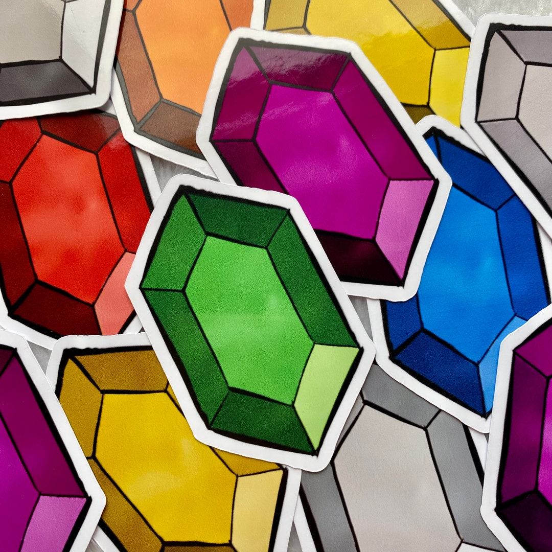 Rupees the Legend of Zelda Sticker Set - Etsy