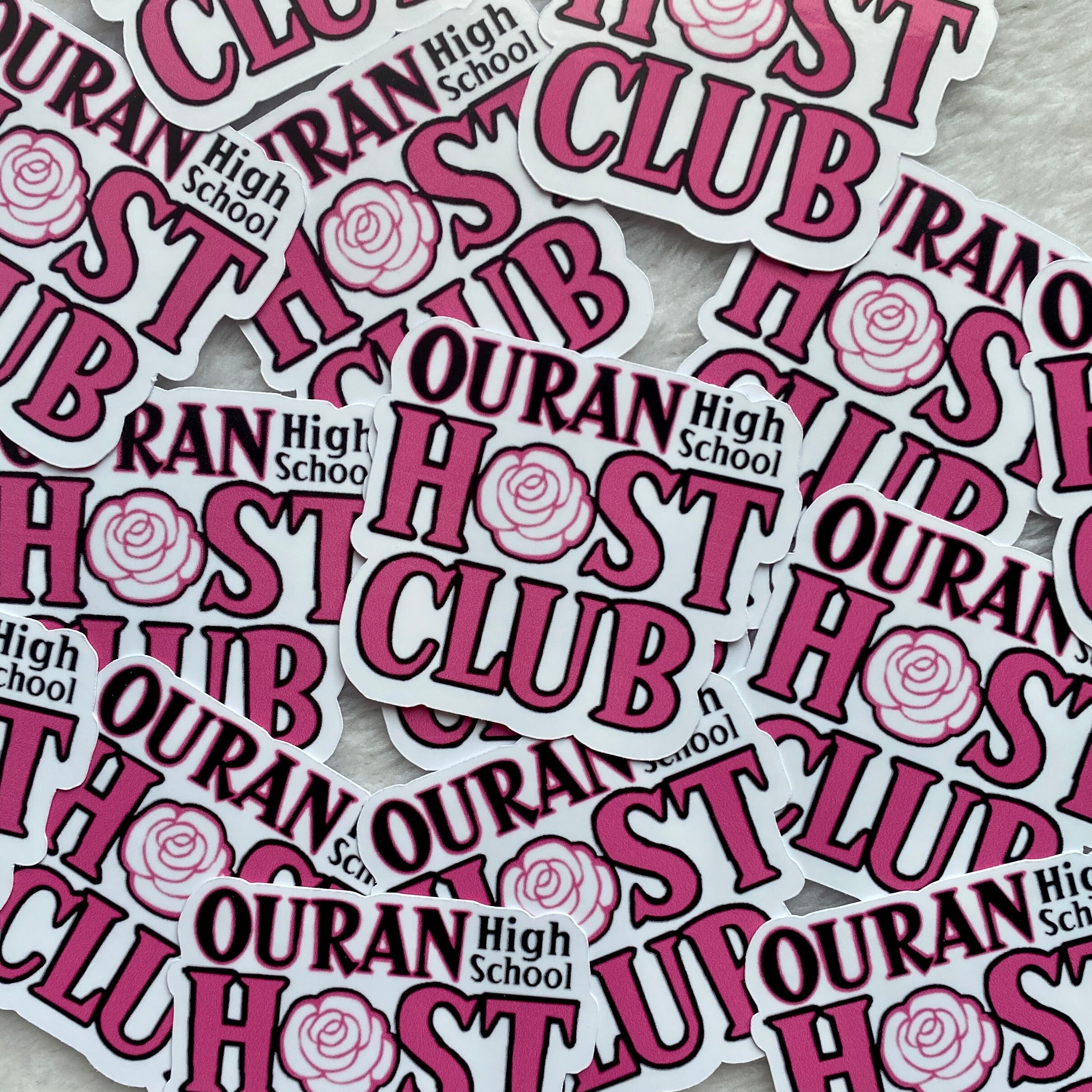 Ouran High School Host Club Logo Stickers - Etsy