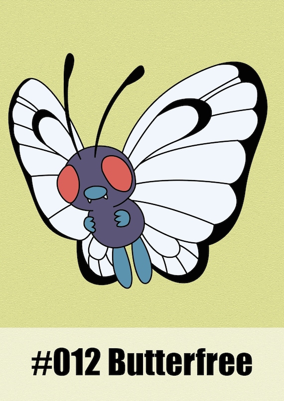 Butterfree Drawing