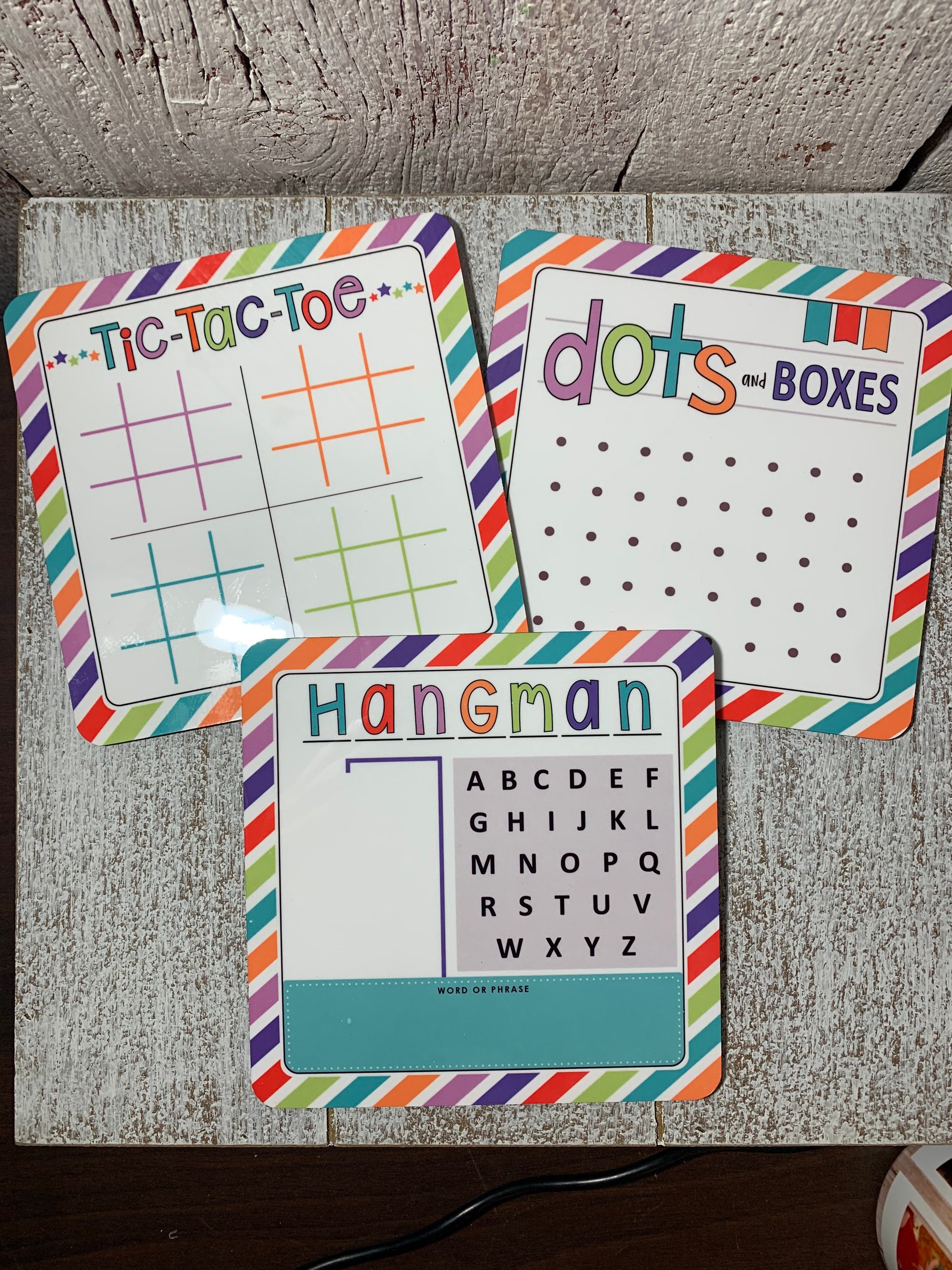 Easter Basket Gifts, Games for Kids, Dry Erase Board Games, Games on ...