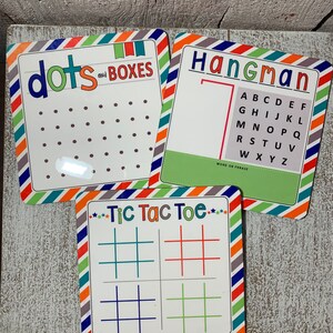 Easter Basket Gifts, Games for Kids, Dry Erase Board Games, Games on ...