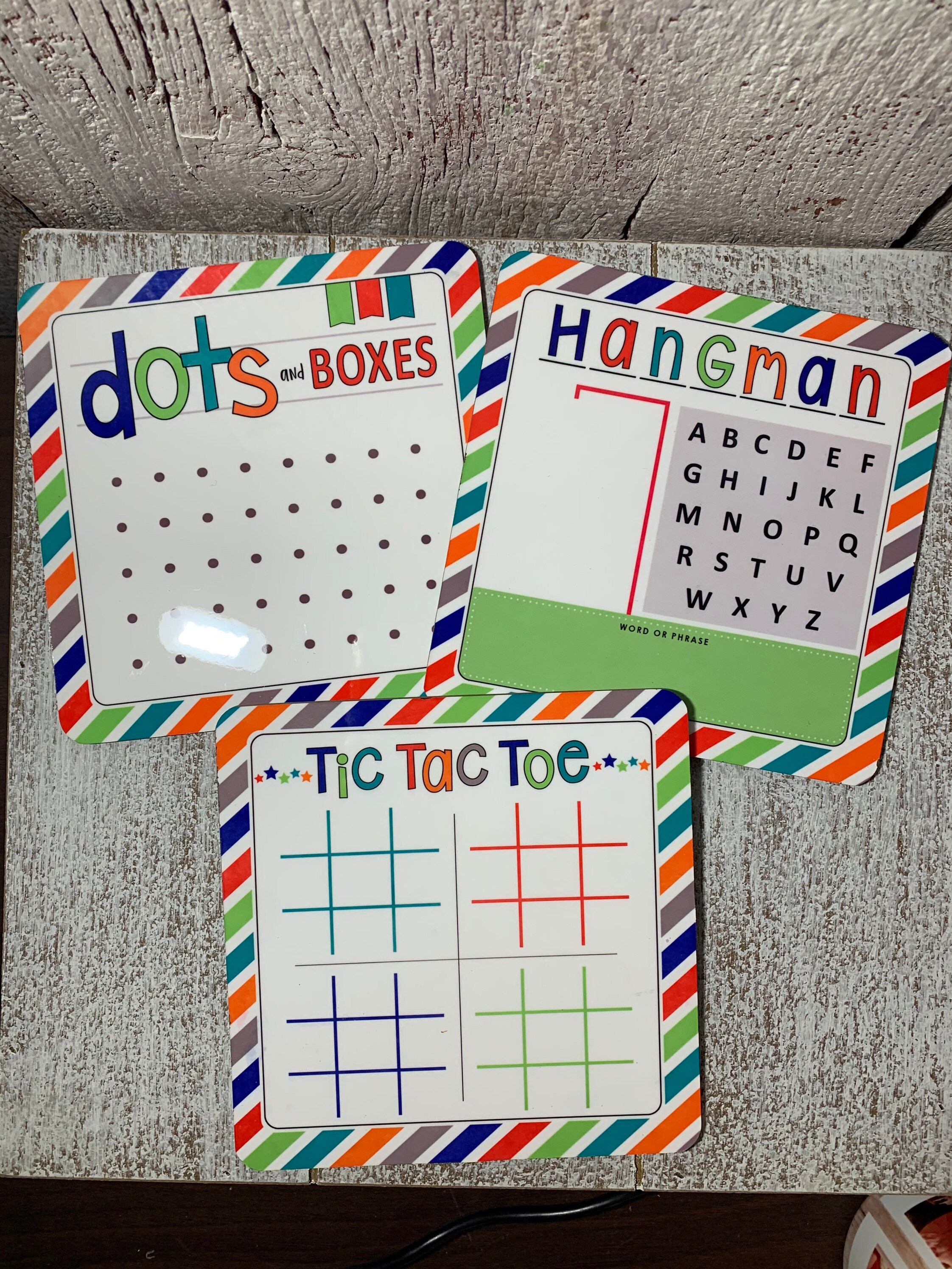 Easter Basket Gifts, Games for Kids, Dry Erase Board Games, Games on ...