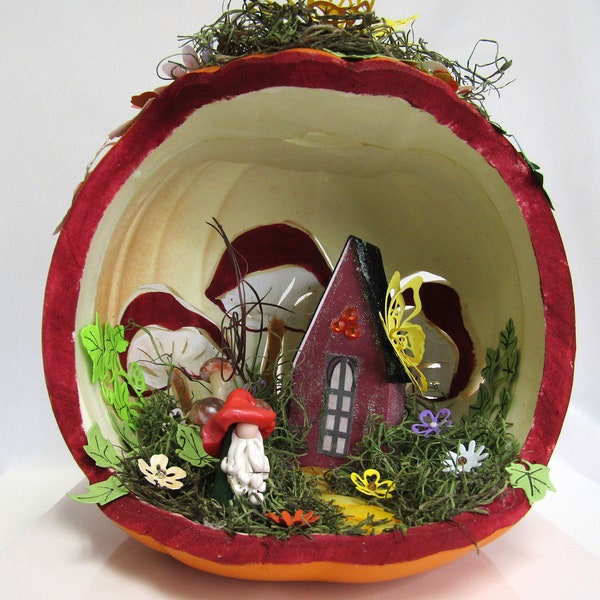 Pumpkin Diorama - Etsy