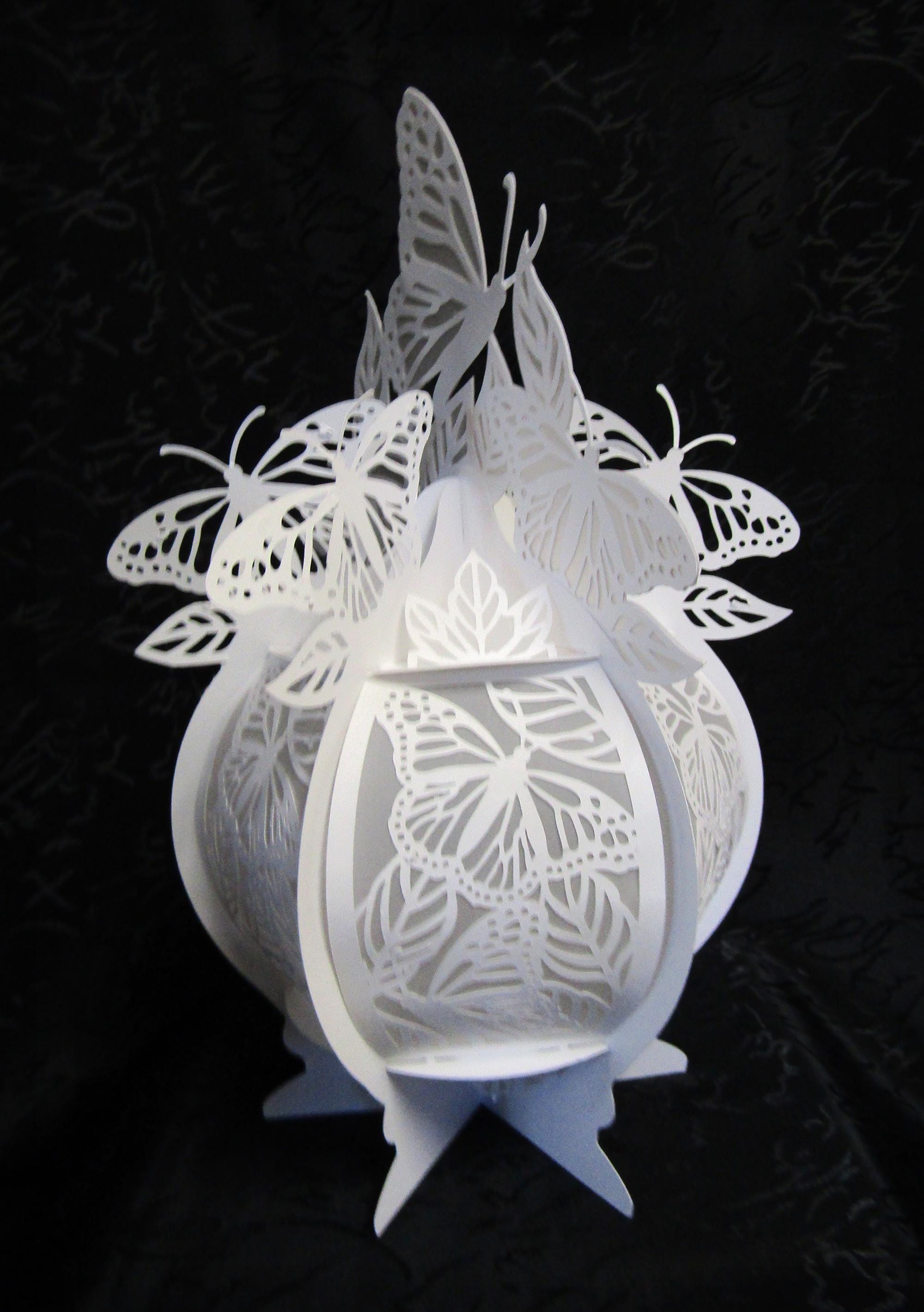 Butterfly Paper Lantern Finished Product, Choose a Color - Etsy