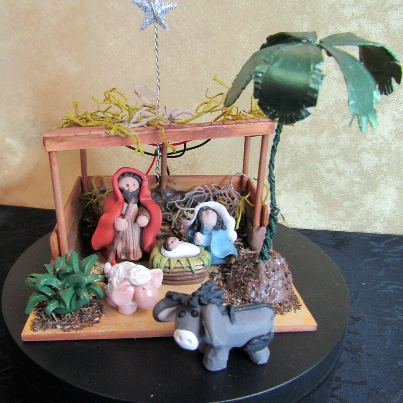 Miniature Nativity - Etsy
