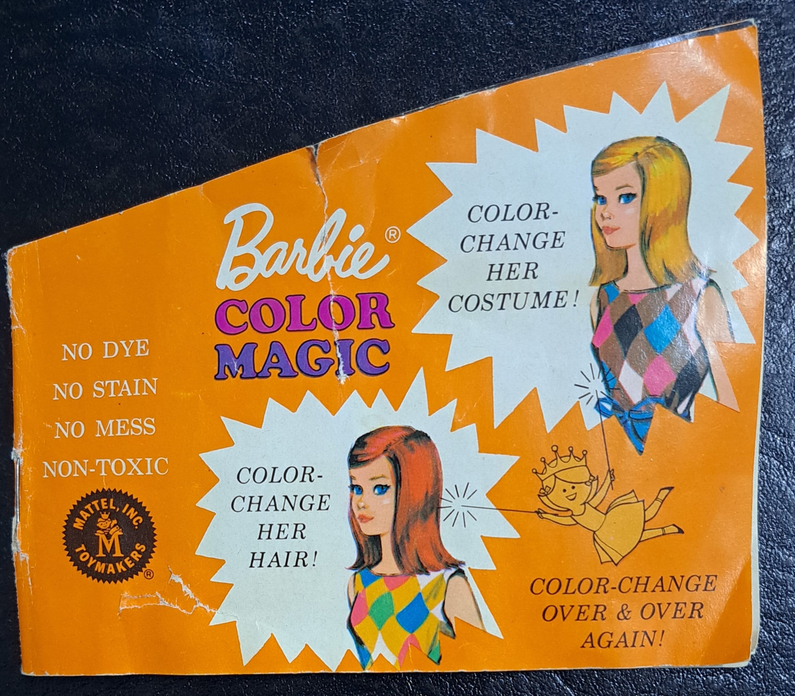 Vintage Color Magic Barbie Doll Model 1150 in Original Plastic Closet ...