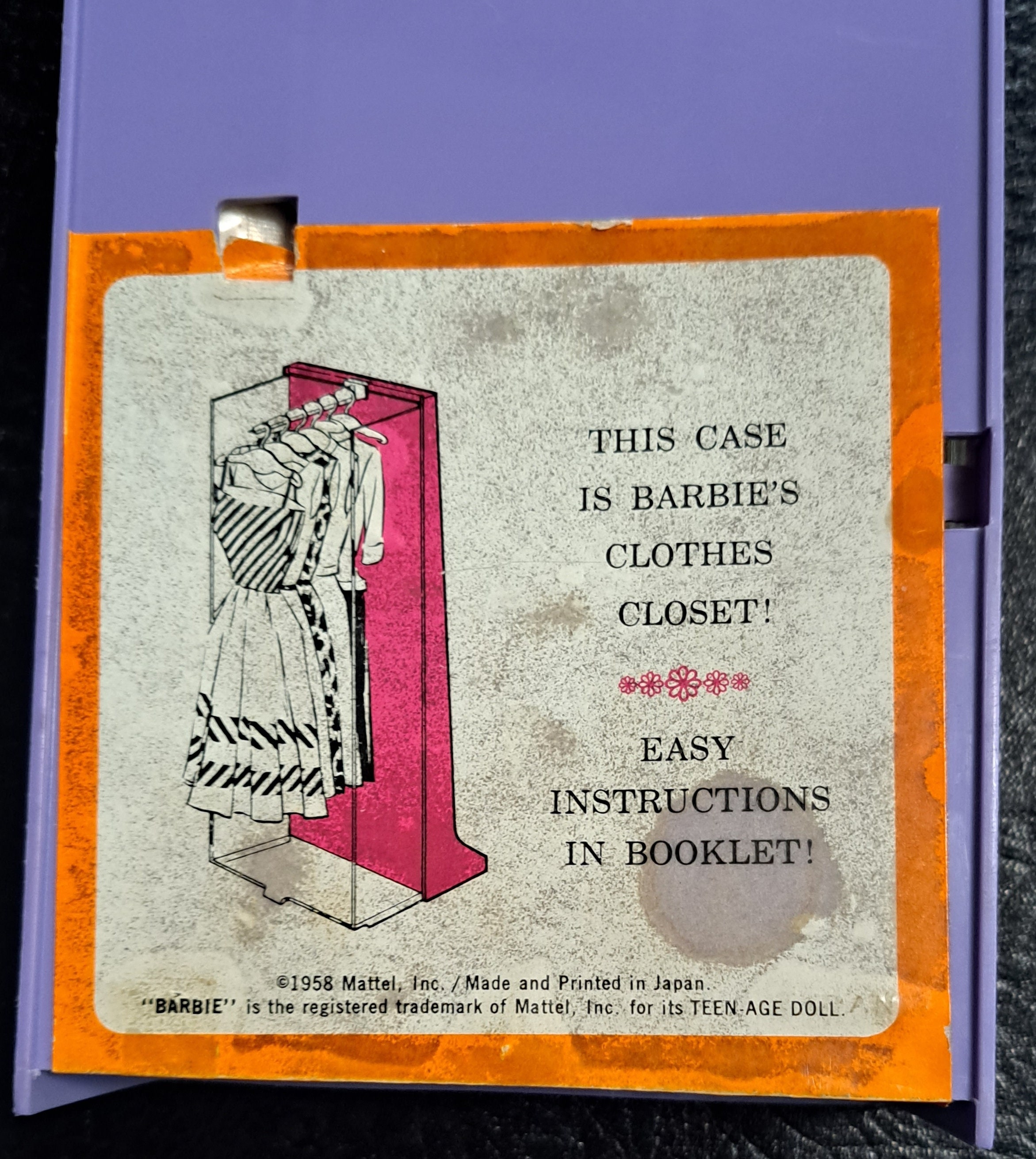 Vintage Color Magic Barbie Doll Model 1150 in Original Plastic Closet ...