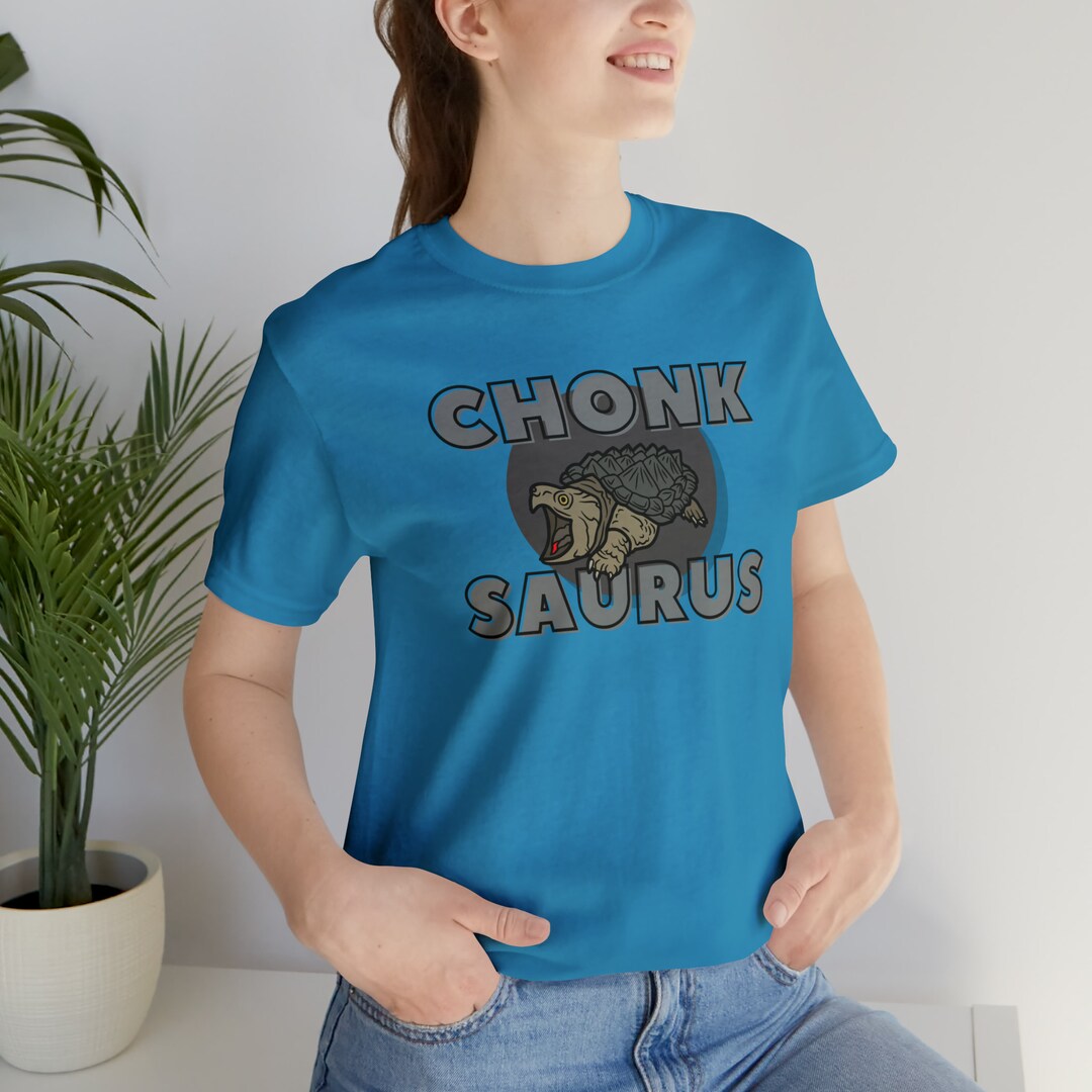 CHONKOSAURUS (snapping Turtle) - Unisex Jersey Short Sleeve Tee - Etsy