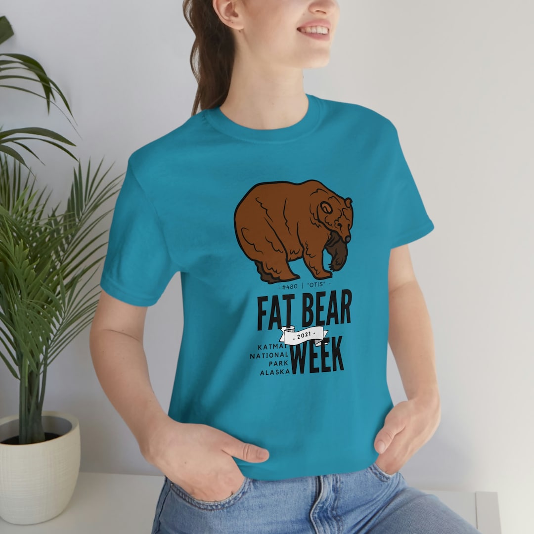 Fat Bear Week katmai 2021 Winner Otis Unisex Jersey Short Sleeve Tee - Etsy