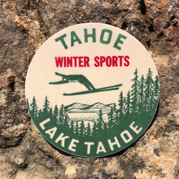 Lake Tahoe Sticker - Etsy