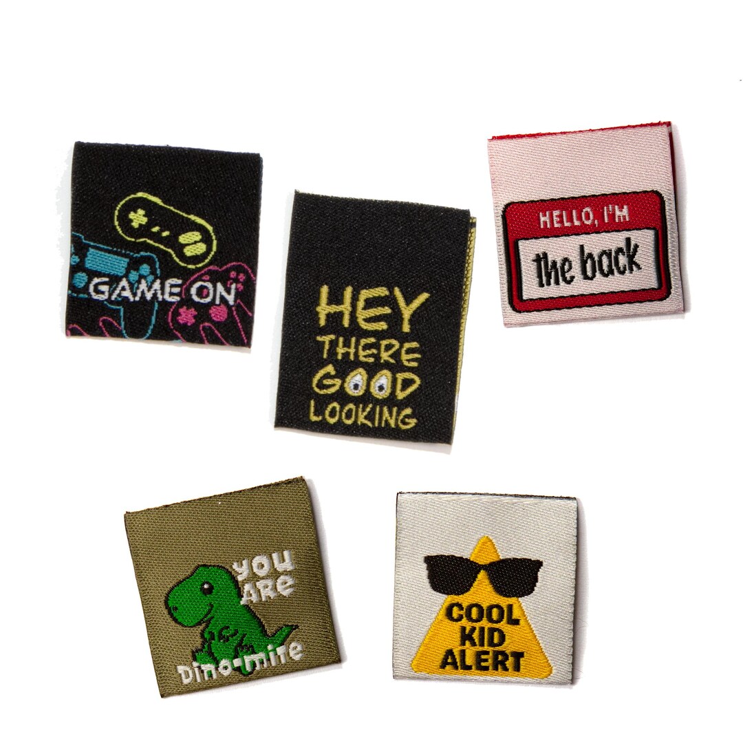 Tiny Trail Blazer | Woven Labels | Pack of 10 Labels | Sewing ...