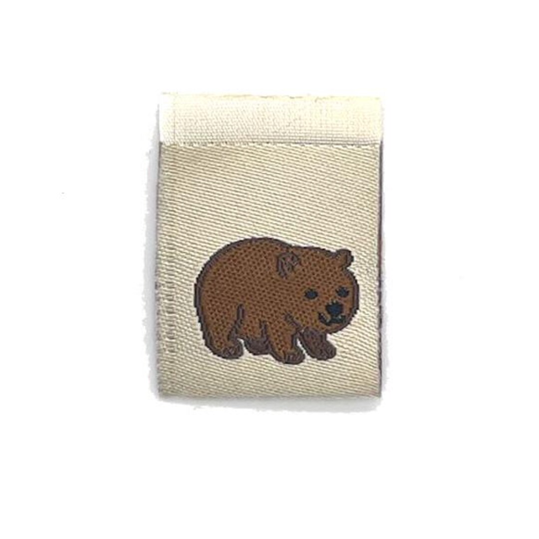 Wombat | Woven Labels | Pack of 10 Labels | Sewing Accessories Notions ...
