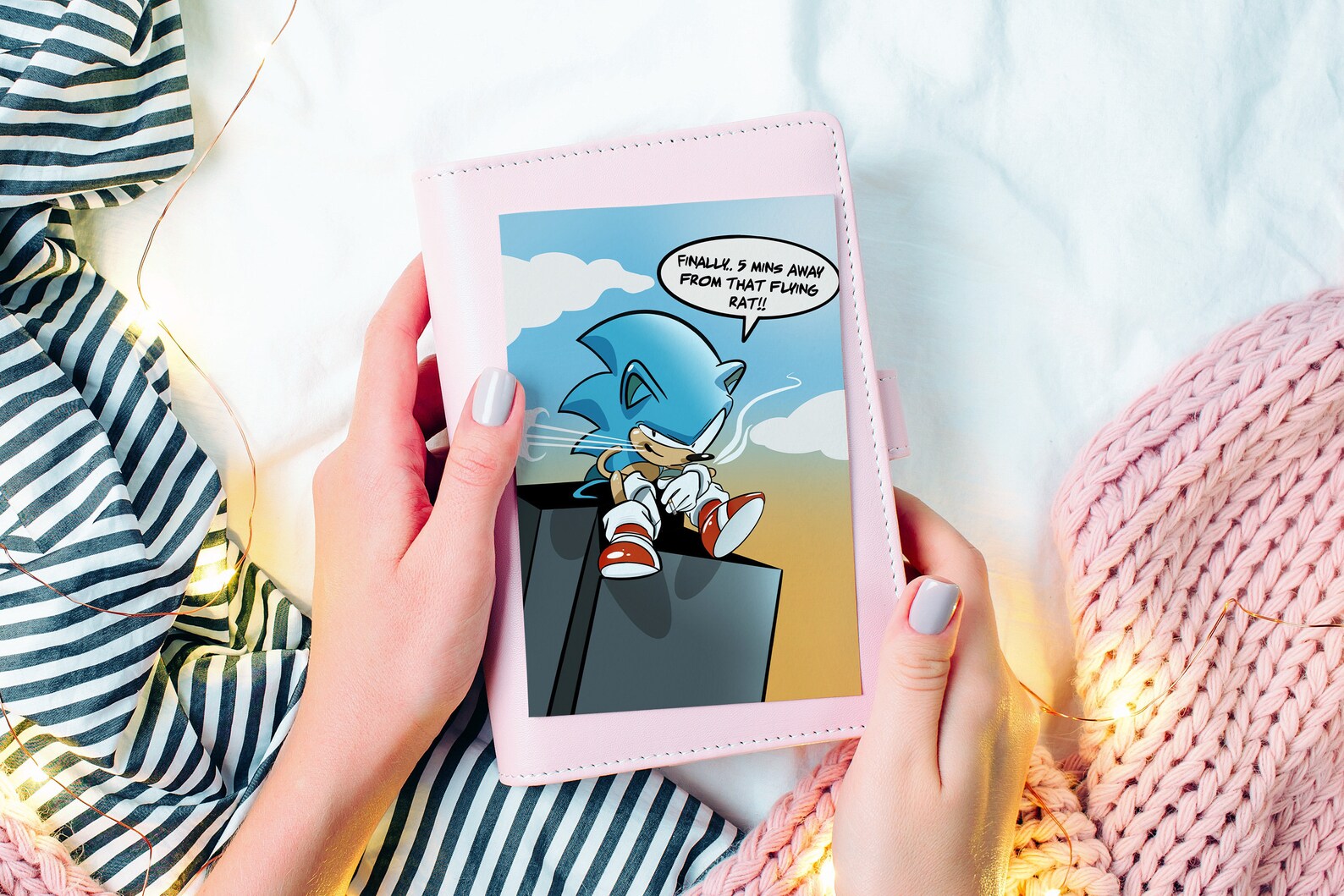 Sonic A5 Karte Umschlag Sonic the Hedghog Illustration - Etsy.de