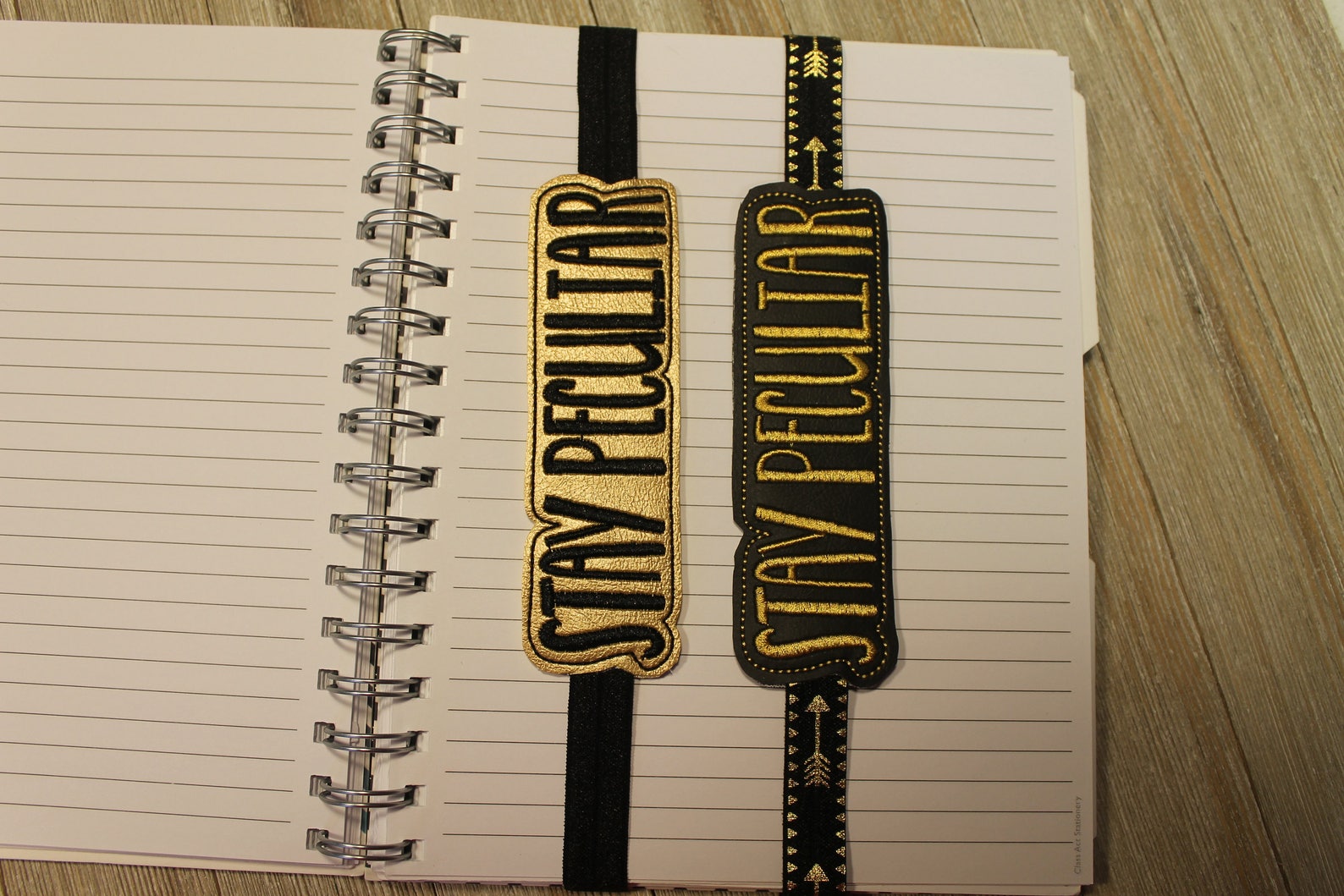 Book Band Planner Band Bookmark Peculiar Embroidered | Etsy